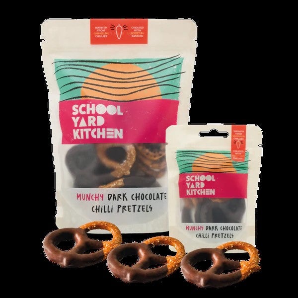 Chilli Chocolate Pretzels | The Muffin Man - Snug Cafe